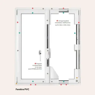 Fenêtre sur mesure - PVC, aluminium et bois | TRYBA