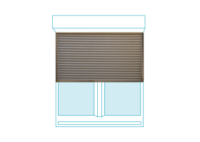 Volet battant panneau plein sur mesure | TRYBA