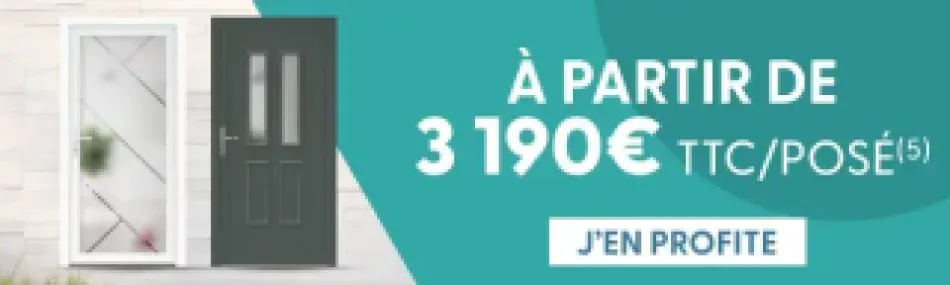 Porte D Entree Pvc Vitree Tryba Prix