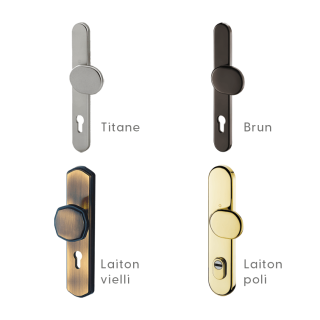 Les différents poignées, poussoirs et rosettes avec Tryba | TRYBA